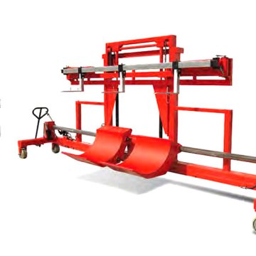 Hydraulic Double Warp Beam Bucket Type Palim Frame Upper Shaft Vehicle ...