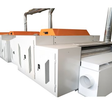 Function of TD 600+600 textile waste recycling machine (two rollers)